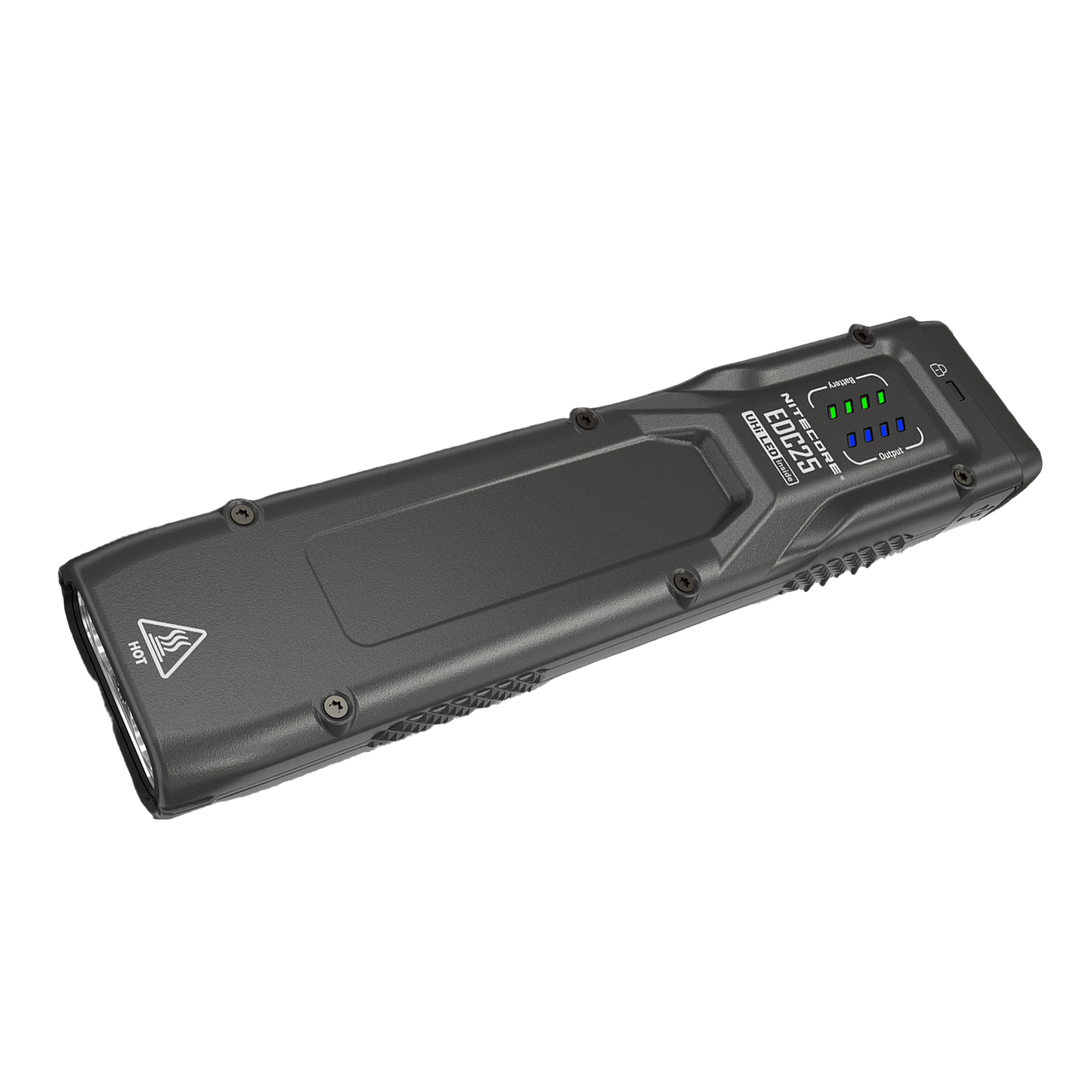 Nitecore EDC25 3000 Lumen USB-C Rechargeable Flat EDC Flashlight ...