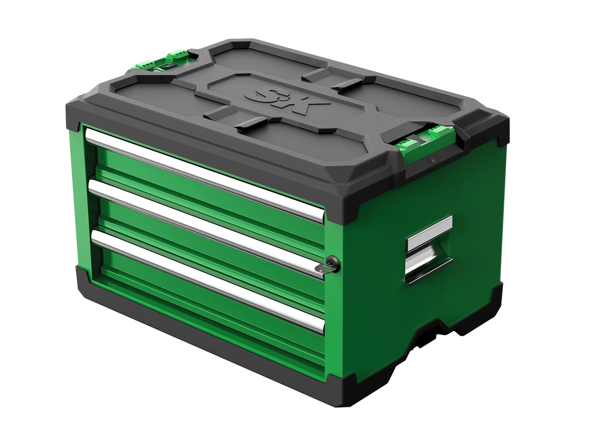 Modular Stackable Storage Tool Box, 3-Drawer Steel Box – Ridge Toolbox